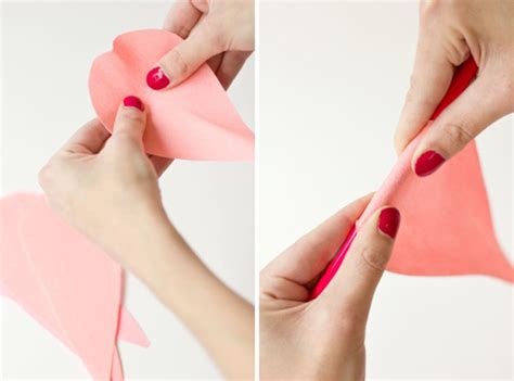 Diy ดอกกุหลาบขนาดยักษ์จากกระดาษย่น