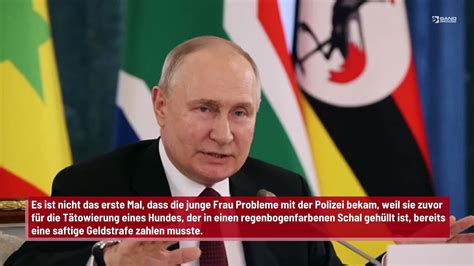 Russische Demonstrantin Muss Eine Geldstrafe Von 300 Euro Zahlen Weil