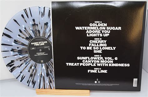 Styles Harry Fine Line Vinyl Record Album Lp Splatter Black White
