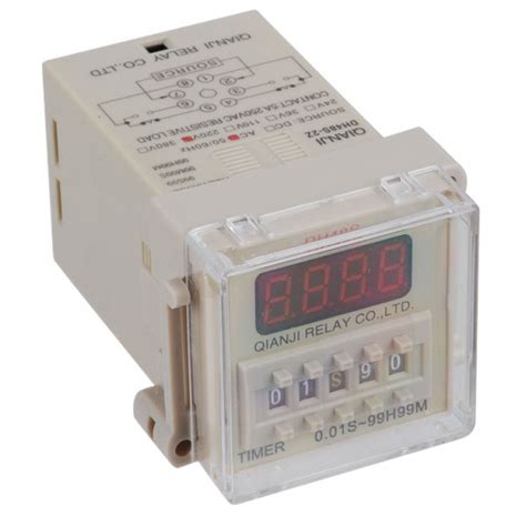 DH S Z S H M AC V Digital Timer Time Relay Pin DPDT
