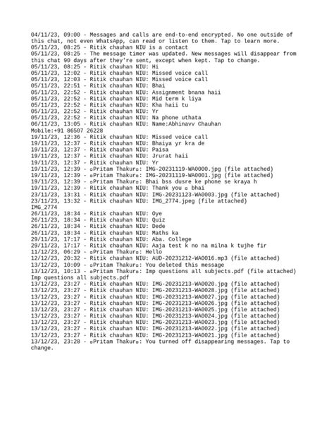 Whatsapp Chat With Ritik Chauhan Niu Download Free Pdf Internet Secure Communication