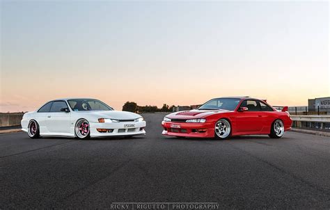 Nissan Turbo Red White Road Japan Jdm Tuning Silvia Gtr 200sx