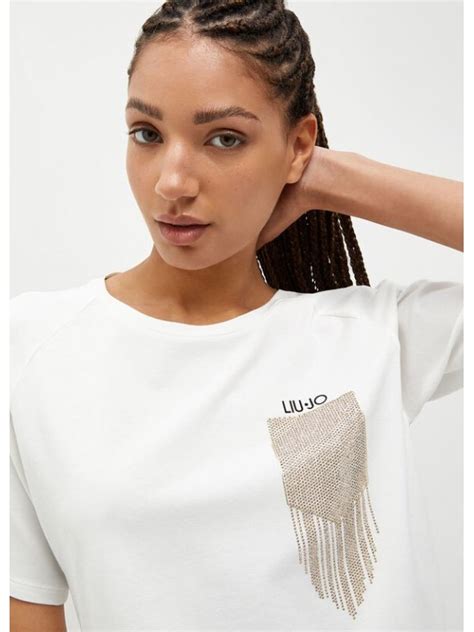 Футболка женская T-Shirt Moda LIU JO купить в Москве, доставка по России