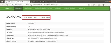 Hadoop Ha之namenode Ha集群配置与应用hadoop 查看两个 Namenode 的活跃状态 Csdn博客