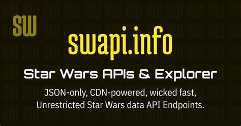 Github Sivarampg All The Star Wars Data Youve Ever