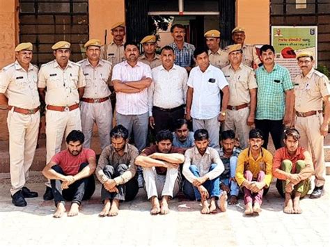 Pali Police Caught Inter State Kanjar Gang पाली पुलिस ने पकड़ी