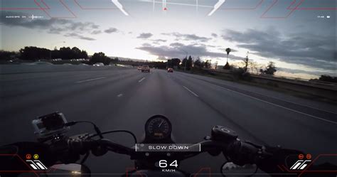 Ar Motorcycle Helmet Gui Concept On Behance