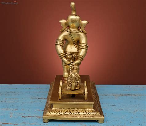 Buy Brass Ganesha Pulling Moushak Online In India At Best Price