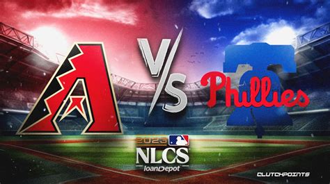 Diamondbacks Phillies Prediction Odds Pick How To Watch Nlcs Game 1