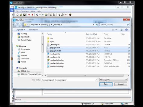 Create Context Sensitive Pop Up Help YouTube