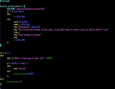 i ve been doing more bash scripting recently as i m finishing up shell