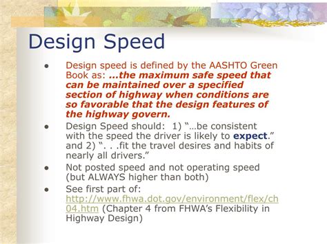 PPT Design Speed And Design Traffic Concepts PowerPoint Presentation ID