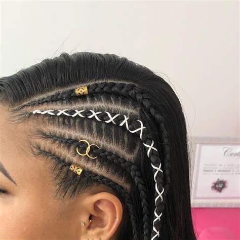 Modelos De Trança De Lado Tranças So De Um Lado Do Cabelo Trança Do