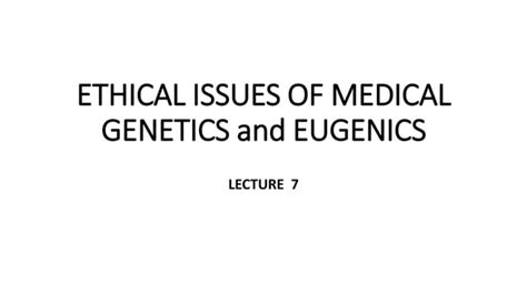 GENETICS Lect 7 Pdf
