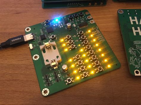 RP2040 Smart Event Badges For Hacker Hotel Raspberry Pi