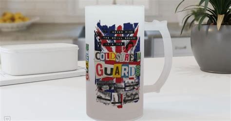 Sex Pistols Parody Iconic British Design Coldstream Guards Beer Stein