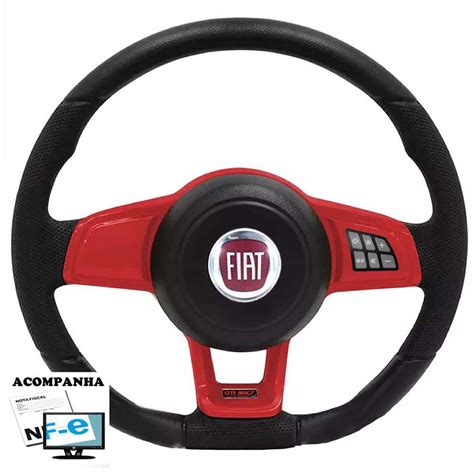 Volante Multifuncional Golf GTI Mk7 Fiat 147 Palio Uno Mille Fire Way