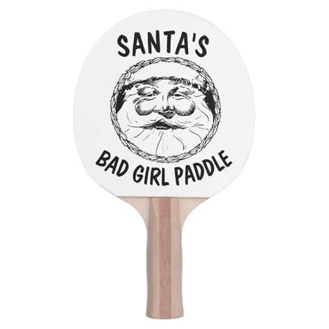 Santas Spanking Bad Girl Paddle Christmas Spanking Paddles Santas