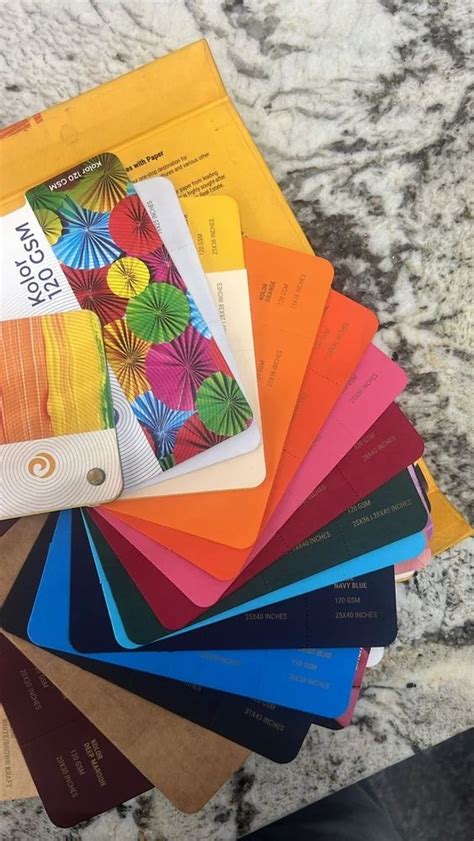120 GSM Color Paper At 20 Sheet Colour Paper In Hyderabad ID