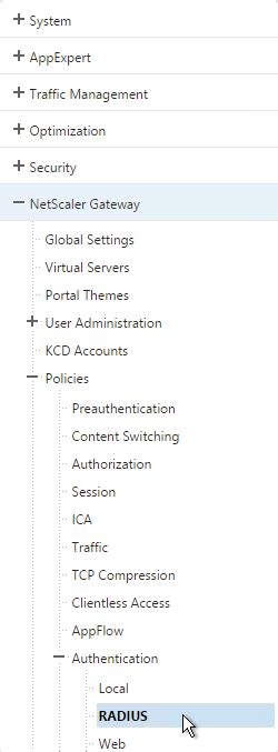 netscaler gateway 11 radius authentication carl stalhood