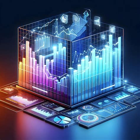 Resource Allocation Concept 3d Pie Chart In Clean Space Vibrant 3d Icon
