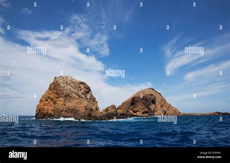 A View Of The Moku Hooniki Rock Molokai Hawaii United States Of
