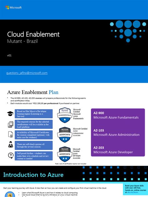 Cloud Enablement Mutant V01 Pdf Microsoft Azure Cloud Computing