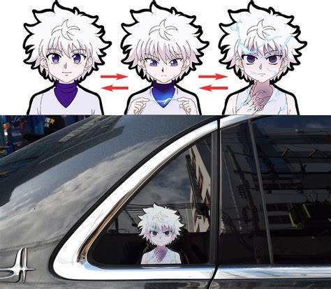 Fukujin Anime Killua Zoldyck Car Stickerhunter Car