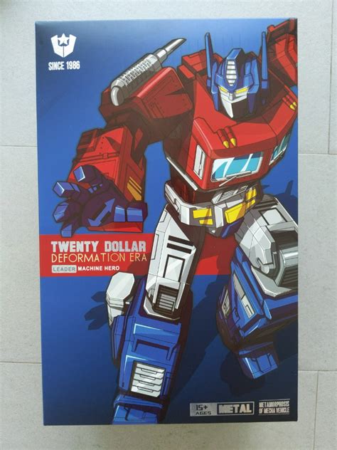 Transformers Wj Weijiang Mpp 10 Mpp10 W8605 Twenty Dollar Deformation