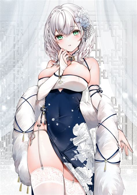 白銀ノエル 「白銀ノエル ノエラート 」雪貓のイラスト