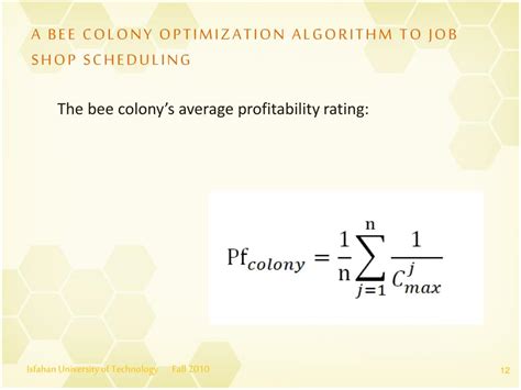 Ppt Artificiel Bee Colony Abc Algorithme Powerpoint Presentation