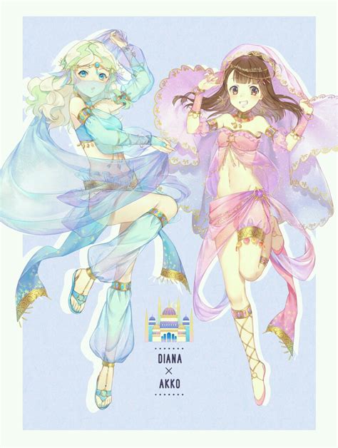 小魔女学院 戴安娜 亚可 舞娘 高清图片，堆糖，美图壁纸兴趣社区