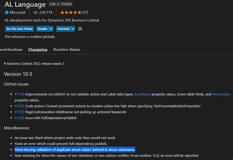 duplicate values in enum extensions are not diagnosed until publish