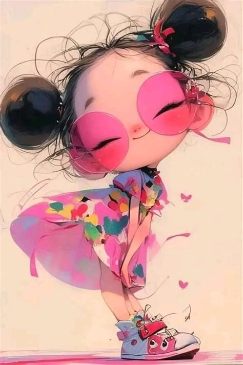 Pin by Ceci Padilla on muñequitas in Girly art illustrations Cute drawings Girls