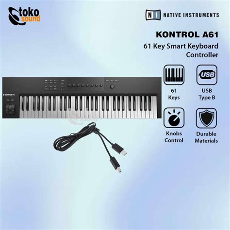 Jual Native Instruments Komplete Kontrol A61 61 Keyboard Controller