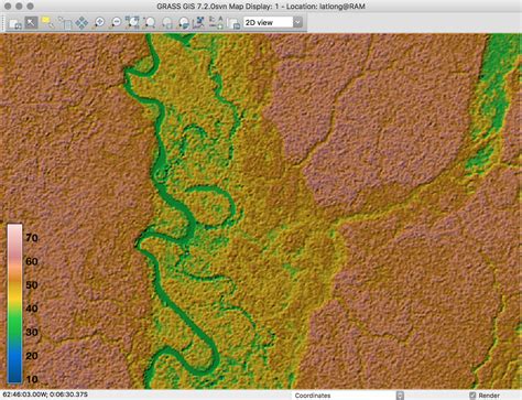 Denoising SRTM With GRASS GIS Prof Carlos H Grohmann