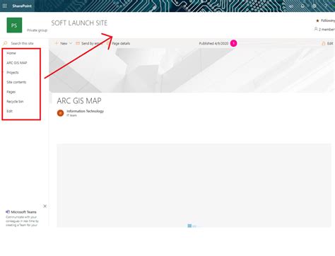 Can You Customise The Left Hand Navigation Bar In Sharepoint Online