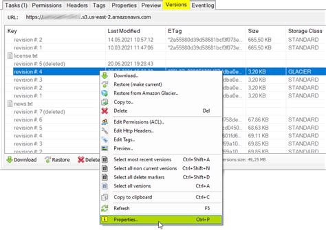 Working With Amazon S3 Versioning Enable Versioning For Amazon S3 Bucket Restore Deleted File