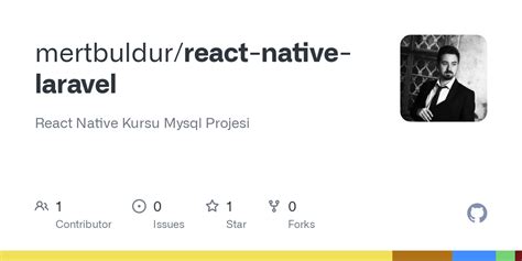 Github Mertbuldurreact Native Laravel React Native Kursu Mysql Projesi