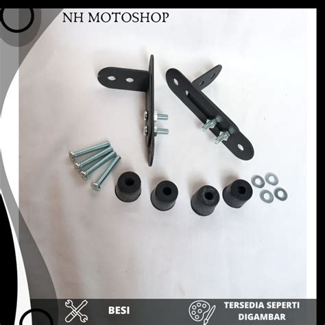Jual BRACKET BRAKET BREKET LAMPU TEMBAK NMAX XMAX AEROX LEXI BRAKET DUDUKAN LAMPU Shopee Indonesia