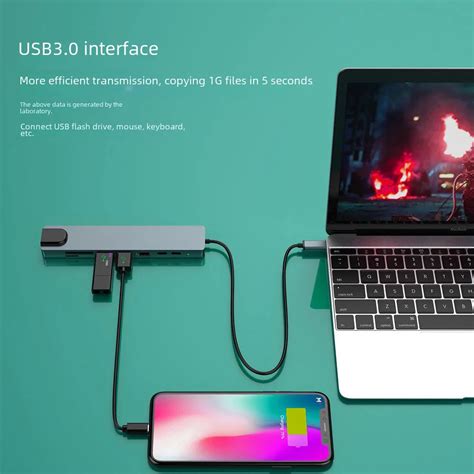 Type C Expansion Dock Pen Usb C Adapter For Huawei High Speed Data Transfer Hdmi Display Docking