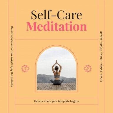 Kostenlose Google Slides und PPT Vorlagen über Meditation
