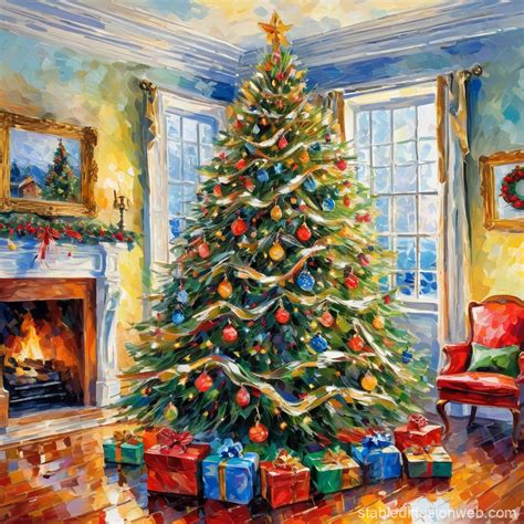 christmas tree a gorgeously decorated christmas tree Prompts | Stable Diffusion Online