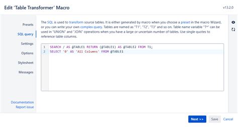 Extracting Column Headersnames From A Table