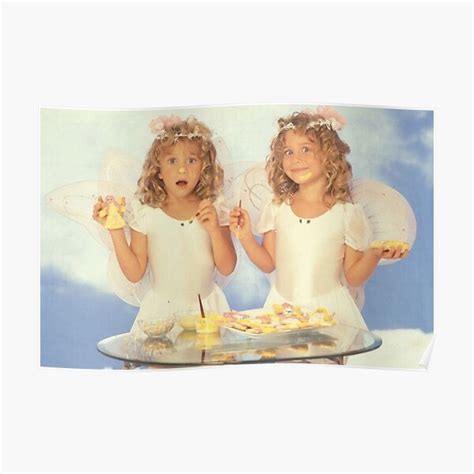Mary Kate And Ashley Poster By Moranfri Redbubble