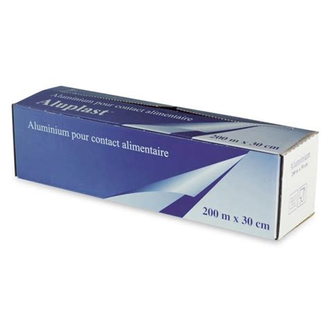 Rouleau Papier Aluminium Professionnel Films Étirable et Papiers