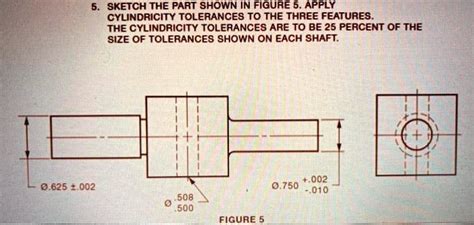 Solved This Is All The Information Given Sketch The Part Shown In