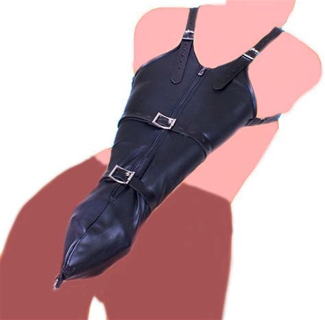 Zaclay Bdsm Behind Back Bondage Arm Binderleather Straight Jacketsm Products