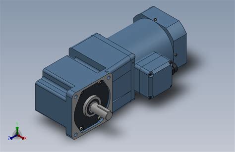 5irk60╱5gnrt直角减速马达1：3 200 5irk60╱5gn120rt Solidworks 2018模型图纸