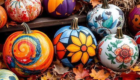 Creative Pumpkin Painting Ideas For Halloween Fun